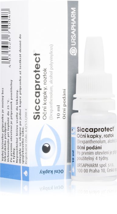 Siccaprotect Siccaprotect 30 mg/ml+14 mg/ml oční kapky, roztok | notino.cz