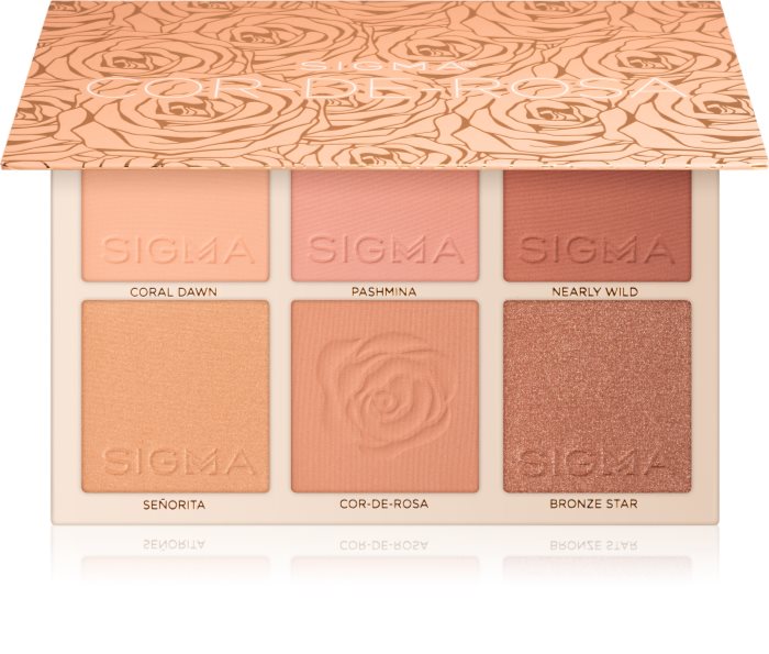 Sigma Beauty Cor-de-Rosa Blush Palette paleta de blushes | notino.pt