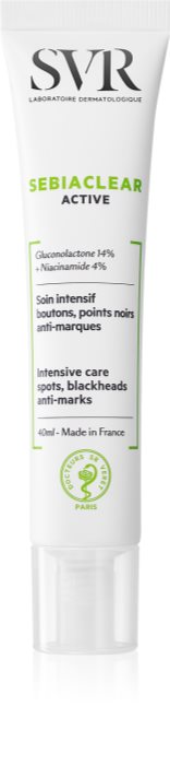 SVR Sebiaclear Active Intensive Gel Cream Against Imperfections Acne ...