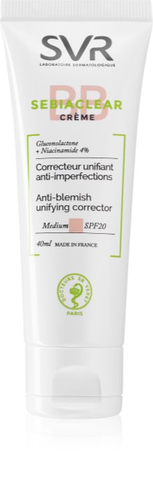 SVR Sebiaclear Skin-Perfecting BB Cream SPF 20 | notino.co.uk
