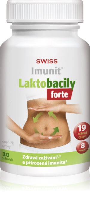 Swiss Imunit Laktobacily FORTE výživový doplnok s probiotikami | notino.sk