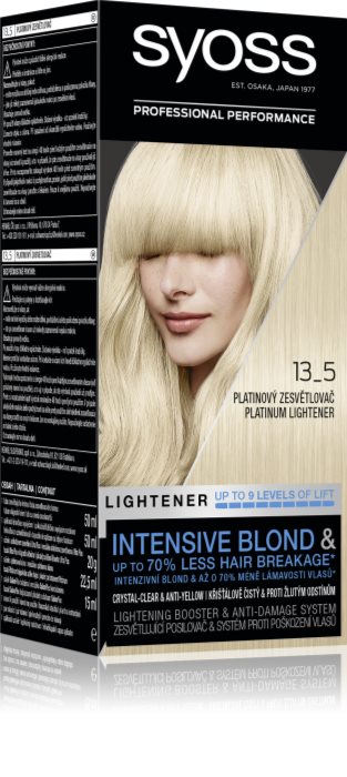 Syoss Intensive Blond Hair Color | notino.co.uk