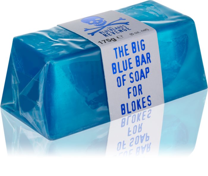The Bluebeards Revenge Big Blue Bar of Soap for Blokes Bar Soap for Men ...