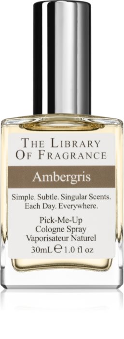 The Library of Fragrance Ambergris Eau de Cologne Unisex | notino.ie