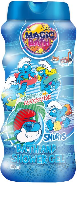 The Smurfs Magic Bath Bath & Shower Gel Shower And Bath Gel for Kids ...