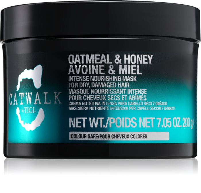 TIGI Catwalk Oatmeal & Honey máscara intensiva nutritiva para cabelo ...