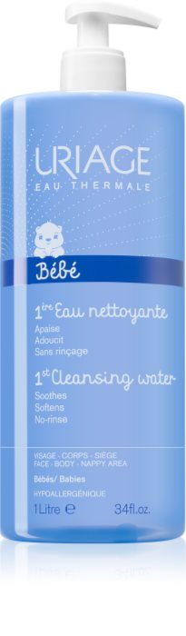 Uriage Bébé 1st Cleansing Water почистваща вода за тяло и лице | notino.bg