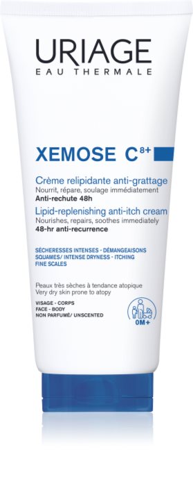 Uriage Xémose Lipid-Replenishing Anti-Irritation Cream Relipidising ...