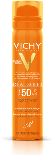 Vichy Capital Soleil Refreshing Facial Sunscreen Spray SPF 50 | notino.ie