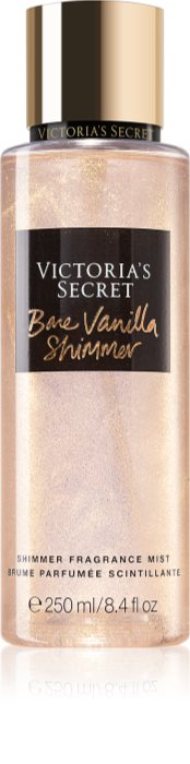 Victoria's Secret Bare Vanilla Shimmer Body Spray with Glitter for Women | notino.ie