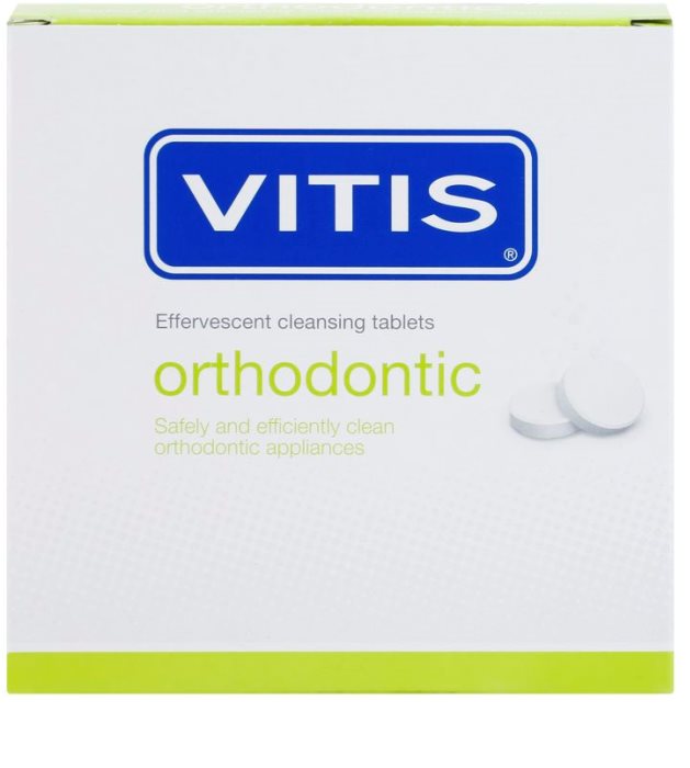 Vitis Orthodontic tablettes nettoyantes pour appareils dentaires ...