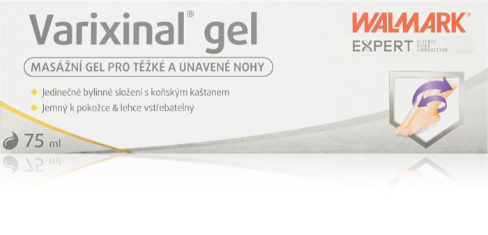 Walmark Varixinal gel masážní gel na těžké a unavené nohy | notino.cz