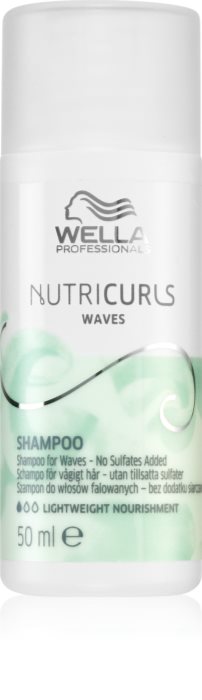 Wella Professionals Nutricurls Waves shampoing hydratant pour cheveux ...