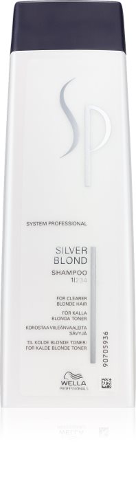 Wella Professionals SP Silver Blond Shampoo für blonde und graue Haare ...