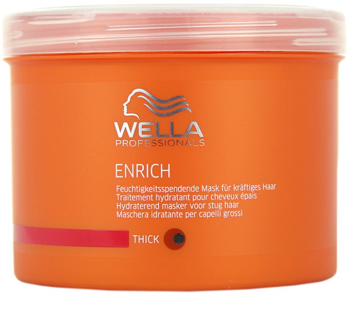 Wella Professionals Enrich masque hydratant nourrissant pour cheveux ...