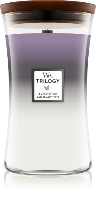 Woodwick Trilogy Amethyst Sky scented candle | notino.co.uk