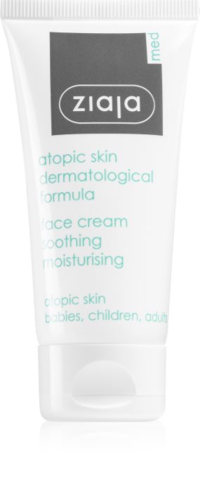 Ziaja Med Atopic Dermatitis Care Soothing Cream For Dry To Atopic Skin ...