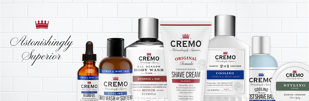Cremo for all fans of quality shaving at notino.co.uk