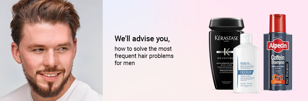 The most common hair problems in men | notino.co.uk