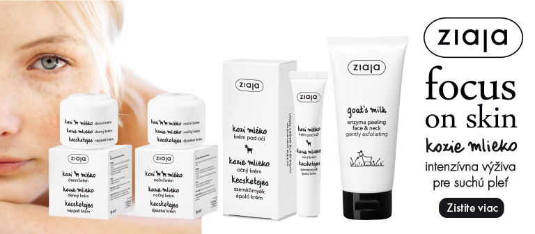 Ziaja kozmetika: krémy z kozieho mlieka aj kakaového masla | notino.sk