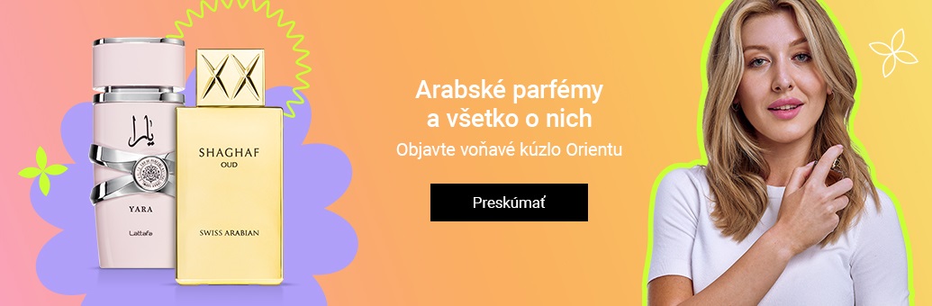 Arabské parfémy | Orientálne parfumy na notino.sk