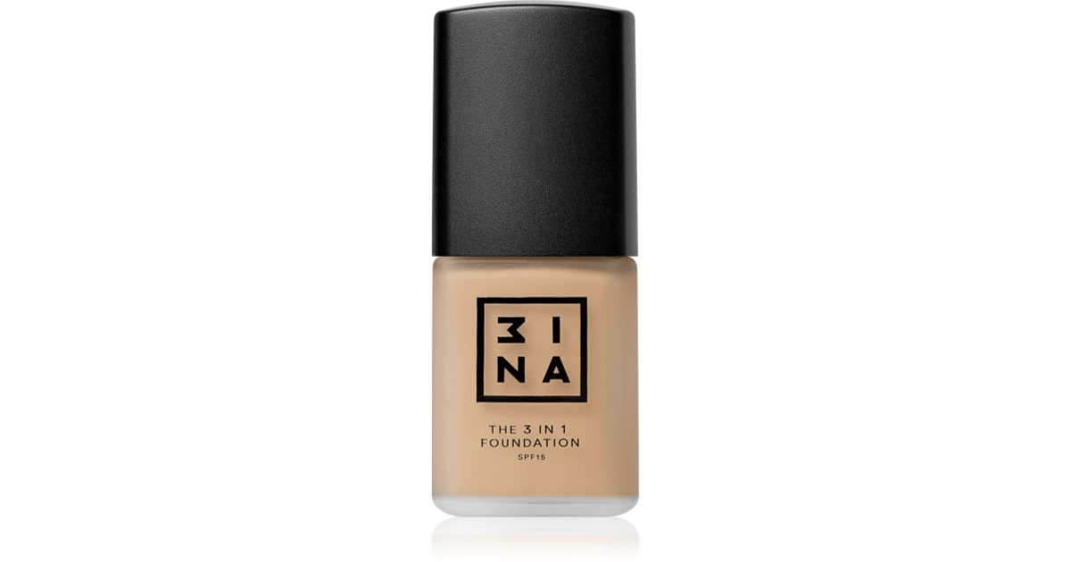 3INA The 3 in 1 Foundation long-lasting foundation SPF 15 | notino.co.uk