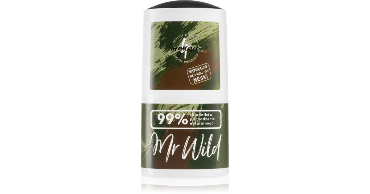 4Organic Mr. Wild roll-on deodorant | notino.co.uk