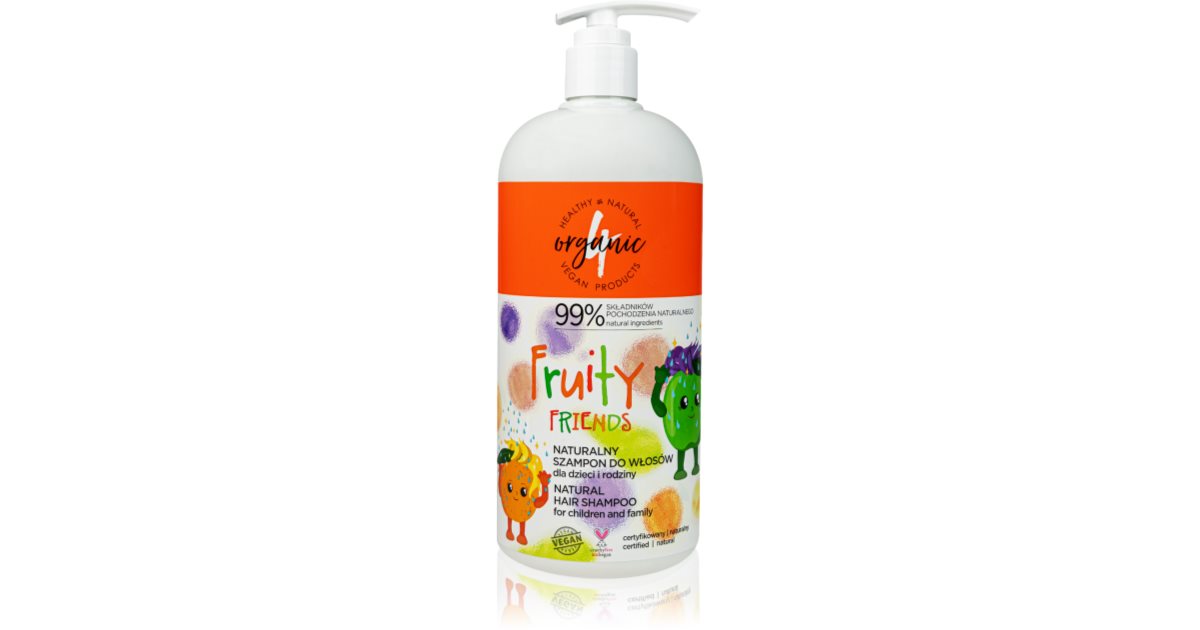 4Organic Fruity shampoo ultra-delicato per tutta la famiglia | notino.it