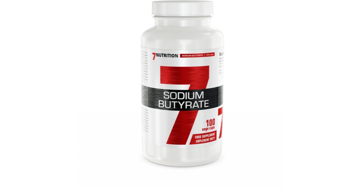 7Nutrition Sodium Butyrate kapsułki na poprawę trawienia