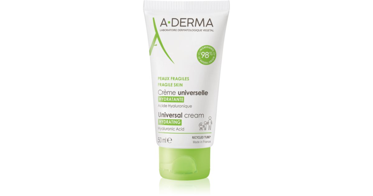 A-Derma Universal Cream Universal Cream with hyaluronic acid | notino.ie