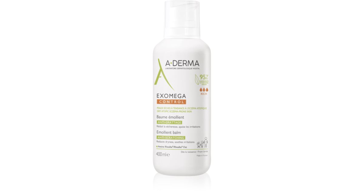 A-Derma Exomega Control balm for sensitive and dry skin | notino.co.uk