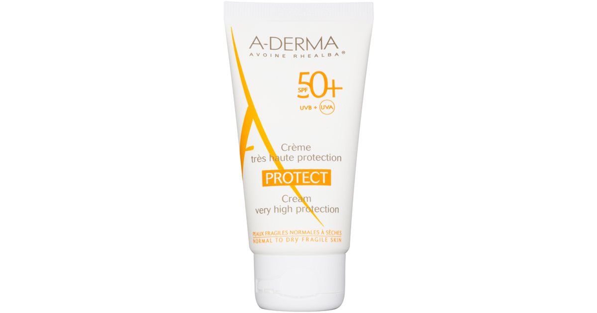 A-Derma Protect protective cream for normal and dry skin SPF 50 ...