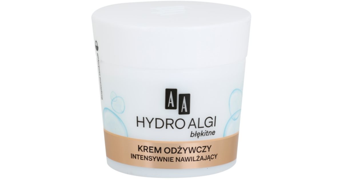 AA Cosmetics Hydro Algae Blue crema hidratante y nutritiva para lucir ...