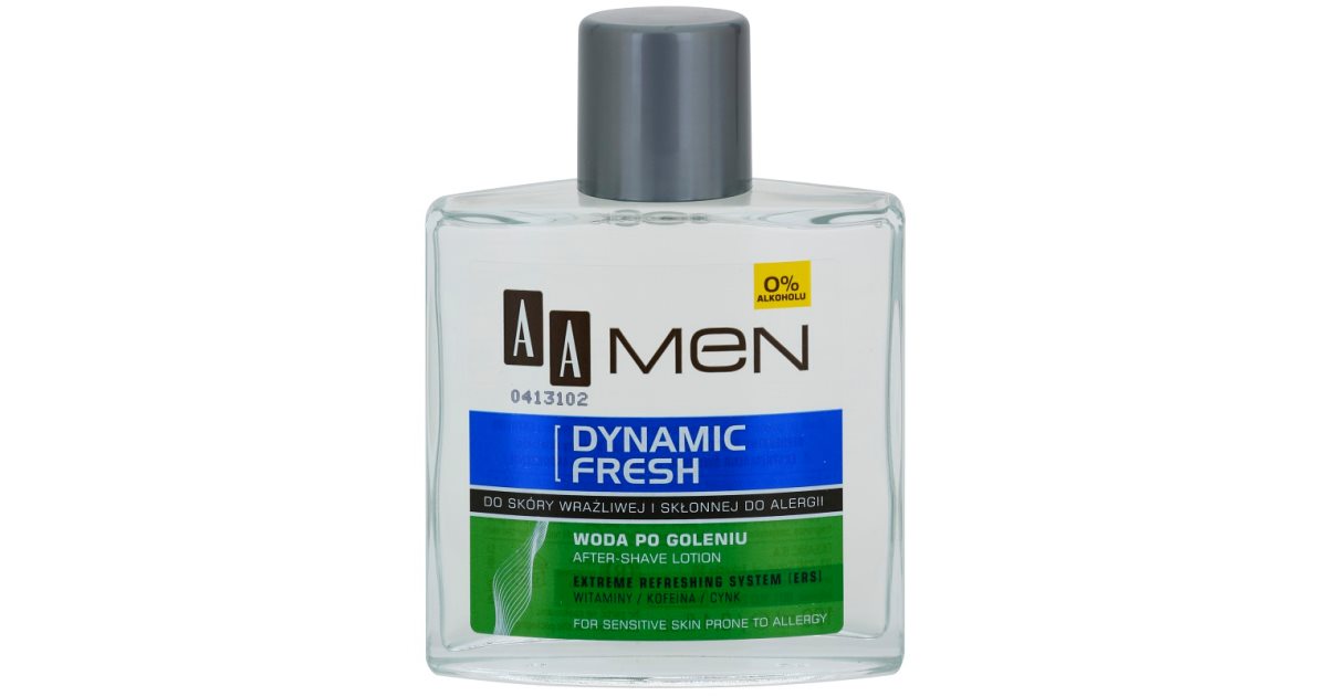 AA Cosmetics Men Dynamic Fresh Refreshing After Shave Splash without ...