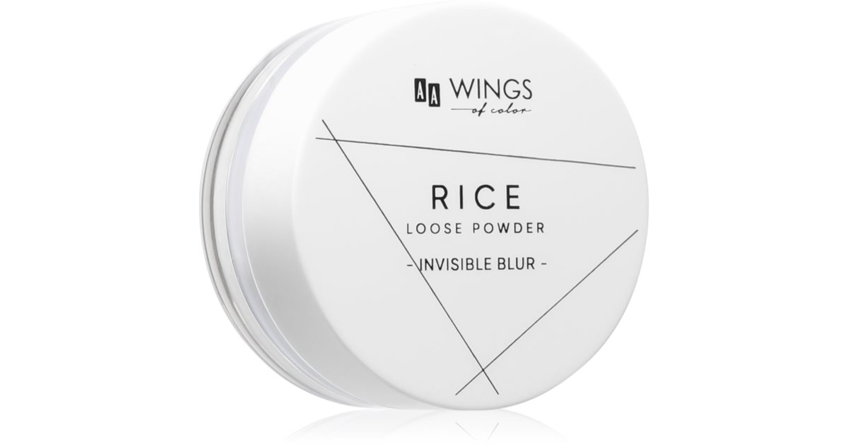 AA Wings of Color Rice Transparent Loose Powder | notino.ie