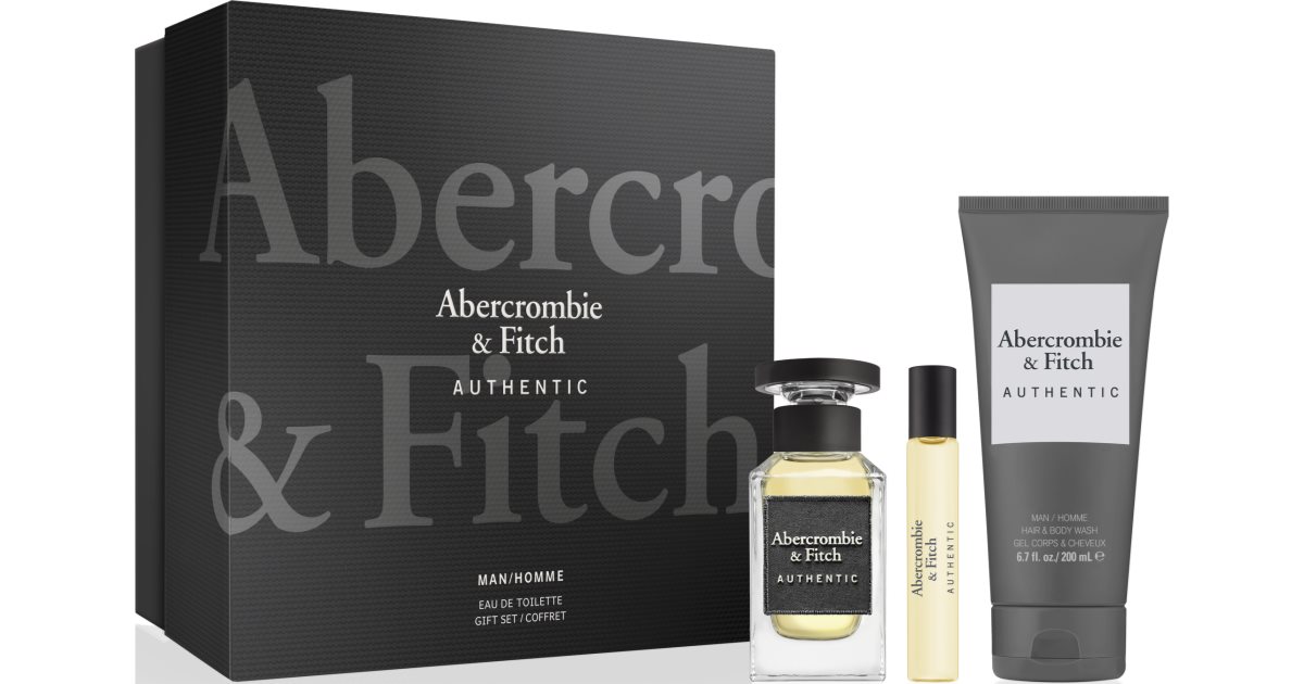 Abercrombie & Fitch Authentic coffret cadeau pour homme I. | notino.fr