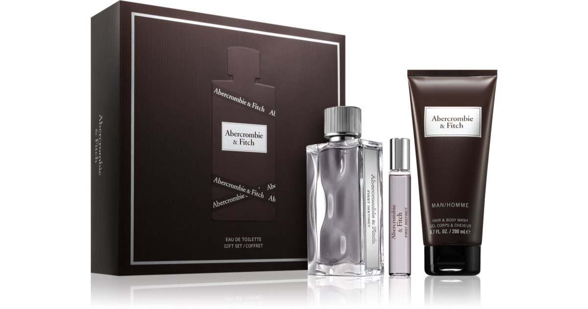 Abercrombie & Fitch First Instinct Gift Set for men | notino.ie