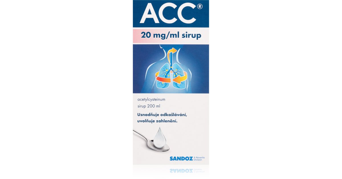 ACC ACC 20mg/g sirup na odkašlávání | notino.cz