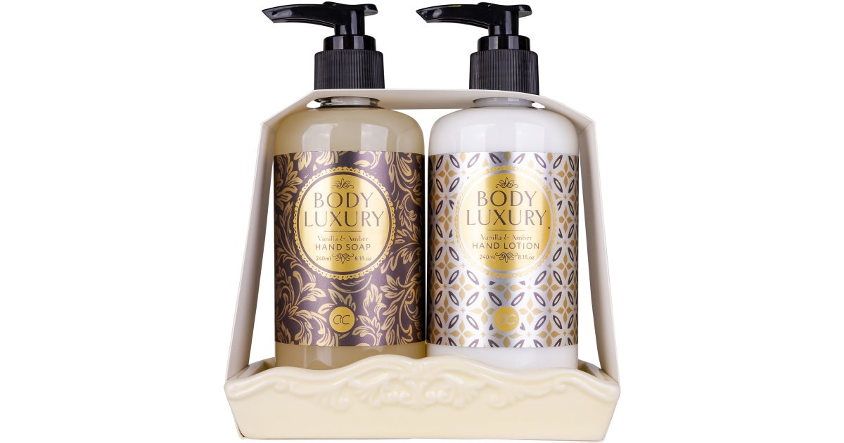 Accentra Body Luxury Vanilla & Amber gift set for hands | notino.co.uk