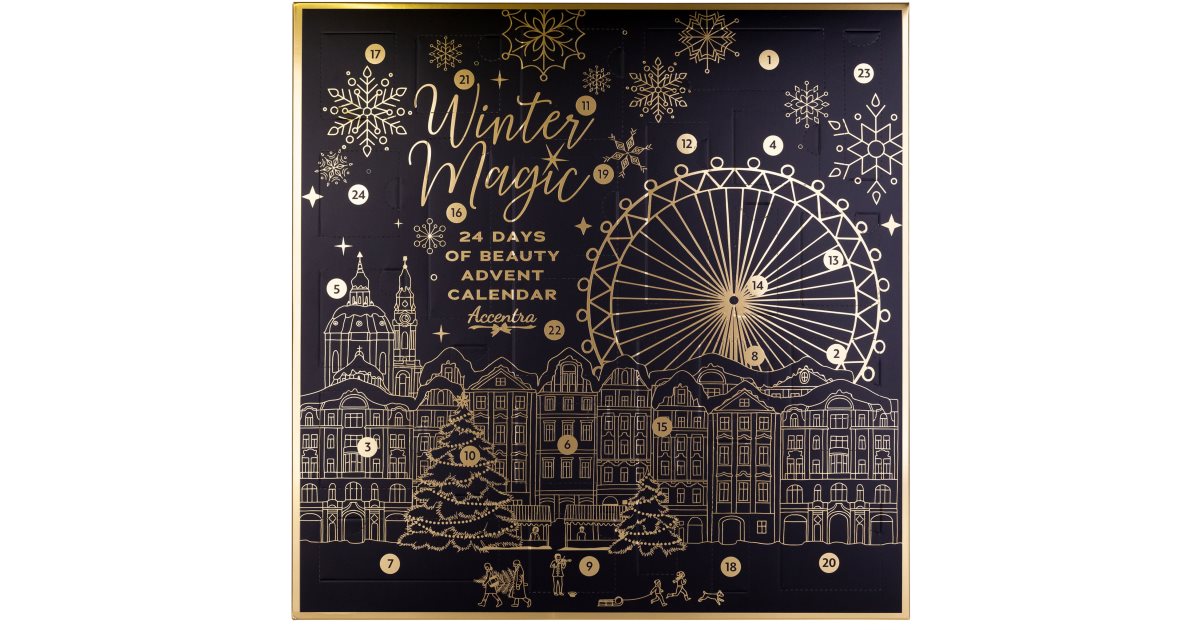 Accentra Winter Magic Noir Advent Calendar | notino.ie