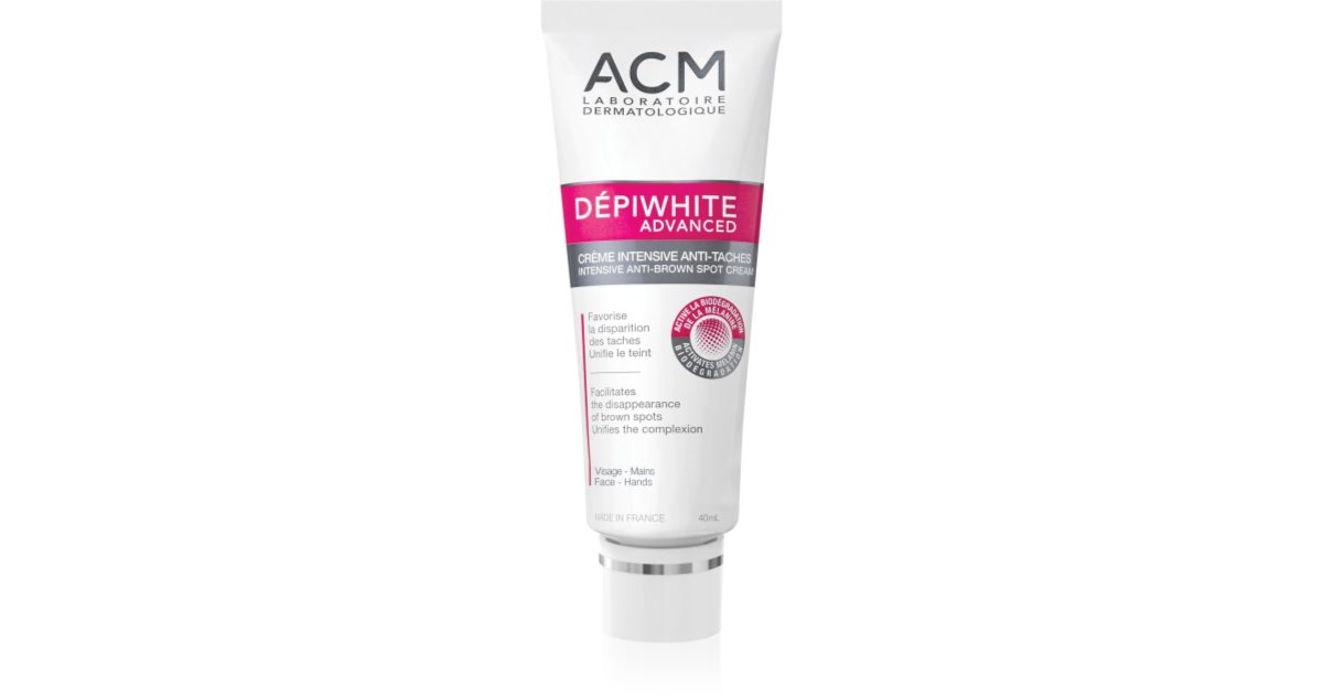 Review ACM Dépiwhite Advanced Crème tegen PIgmentvlekken | notino.nl