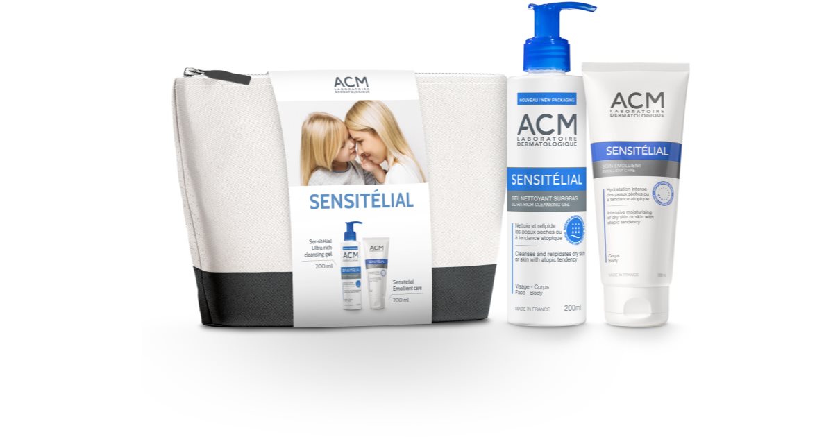 ACM Sensitélial Gift Set julklappsset För torr till atopisk hud | notino.se