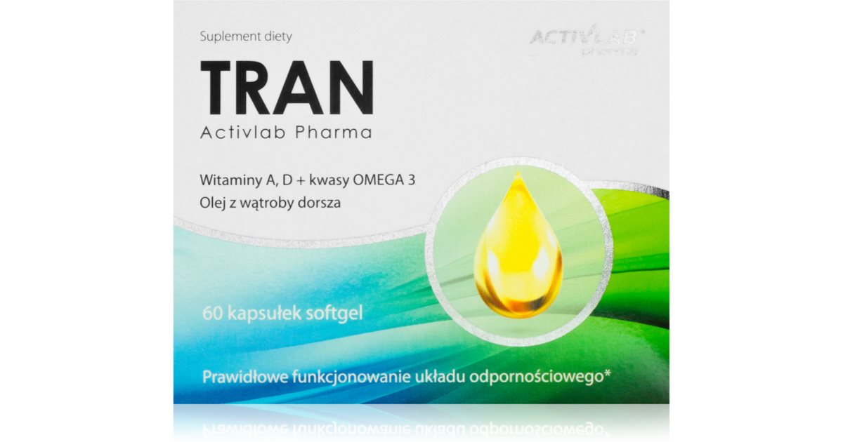 Activlab Pharma Tran 500 mg kapsułki do unormowania czynności układu ...