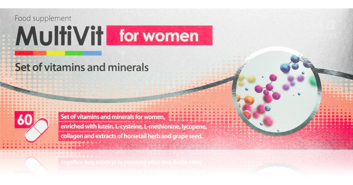 Activlab Pharma MultiVit dla kobiet kapsułki z kompleksem multiwitaminowym