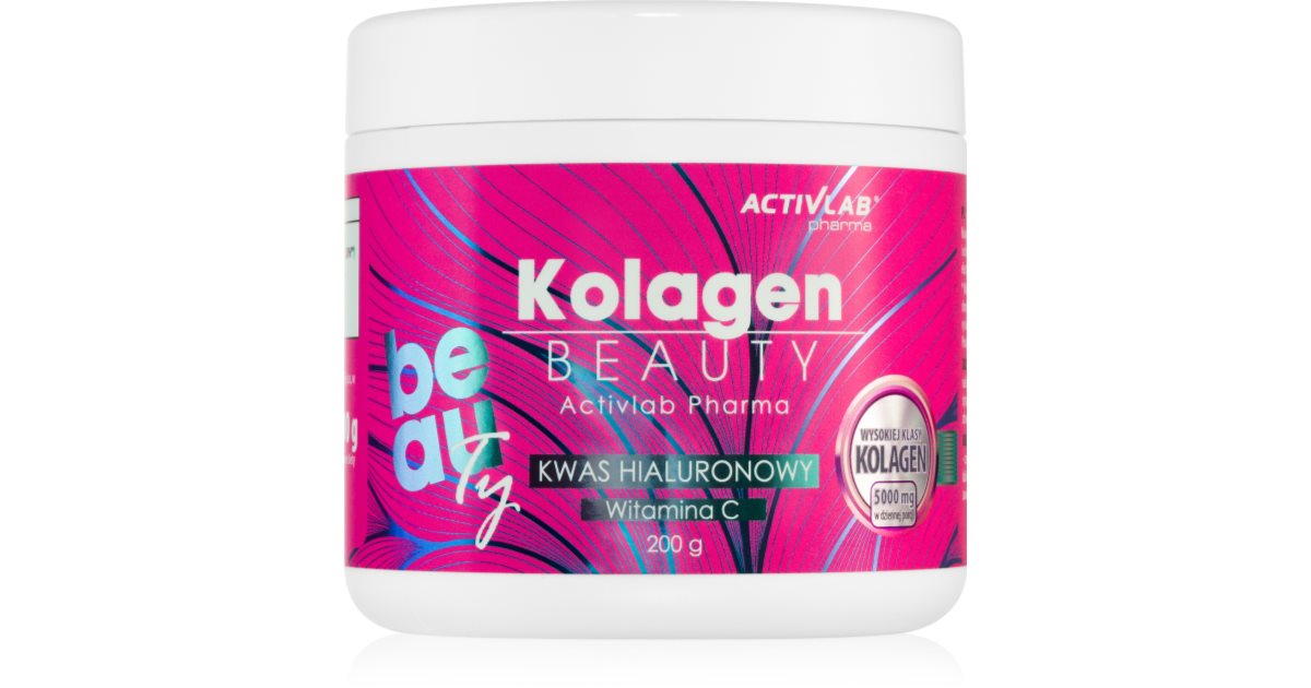 Activlab Pharma Collagen Beauty proszek do sporządzania roztworu doustnego na piękne włosy ...