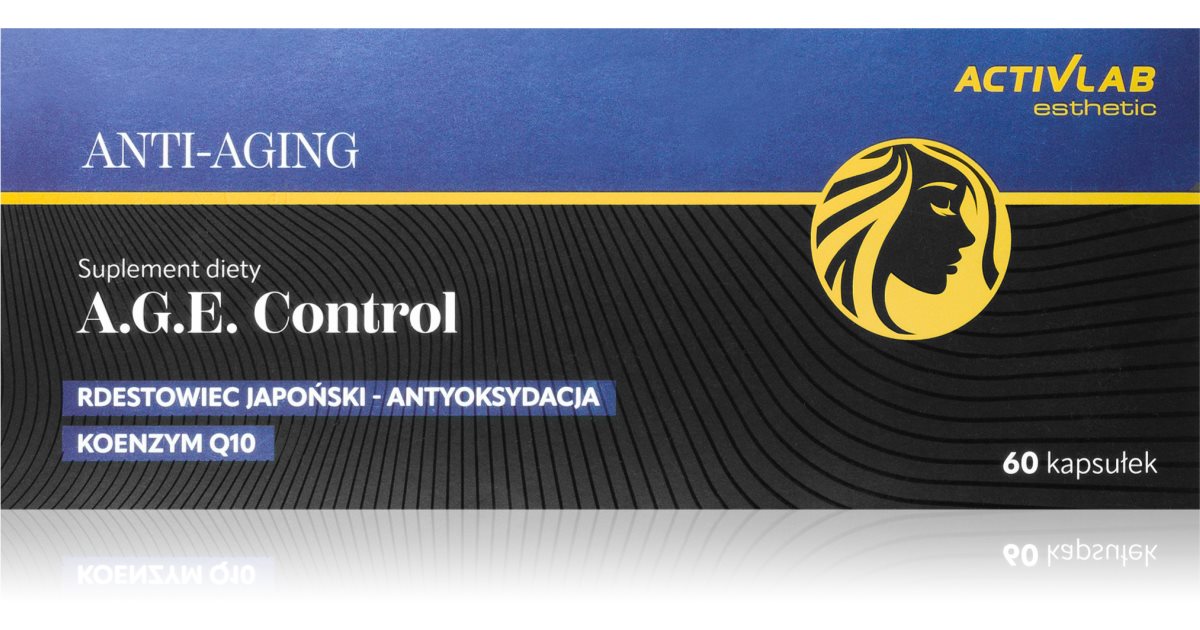 Activlab Pharma Anti-Aging A.G.E. Control kapsułki do ochrony komórek przed stresem oksydacyjnym