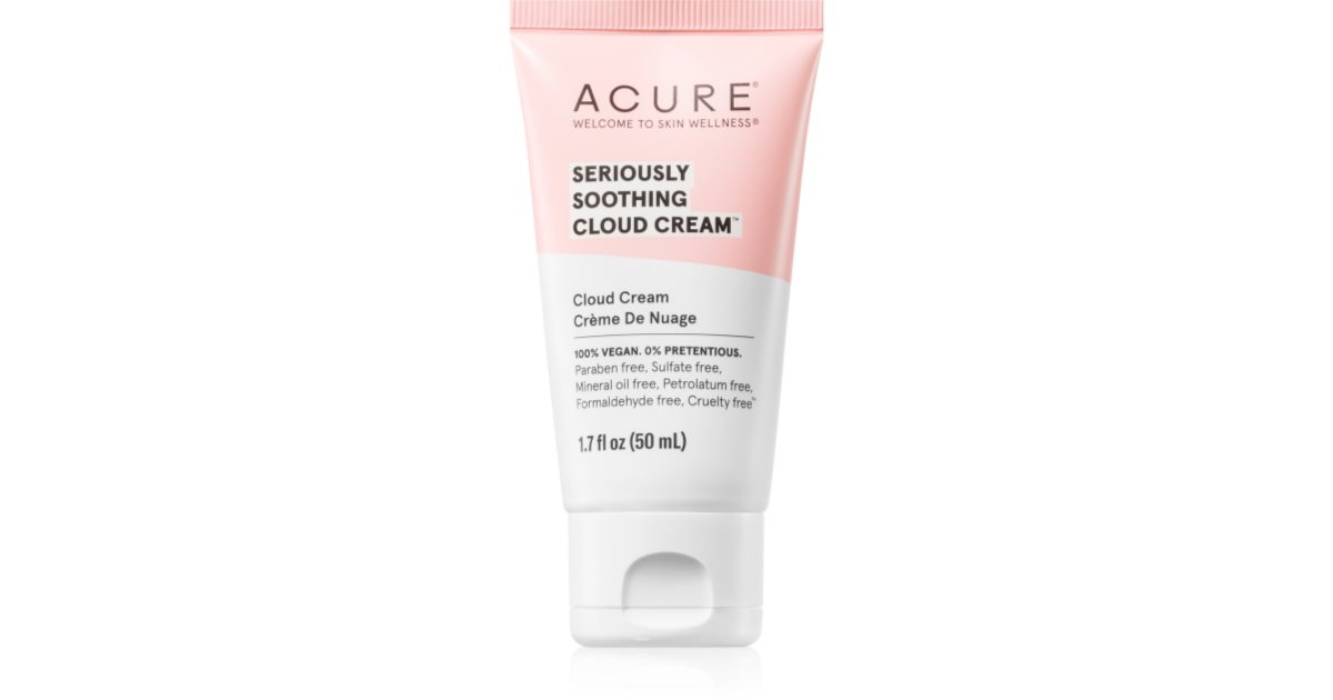 ACURE Seriously Soothing Cloud Cream leichte, beruhigende Creme für die ...