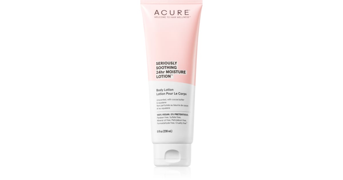 ACURE Seriously Soothing 24hr Moisture Hydrating Body Lotion | notino.ie