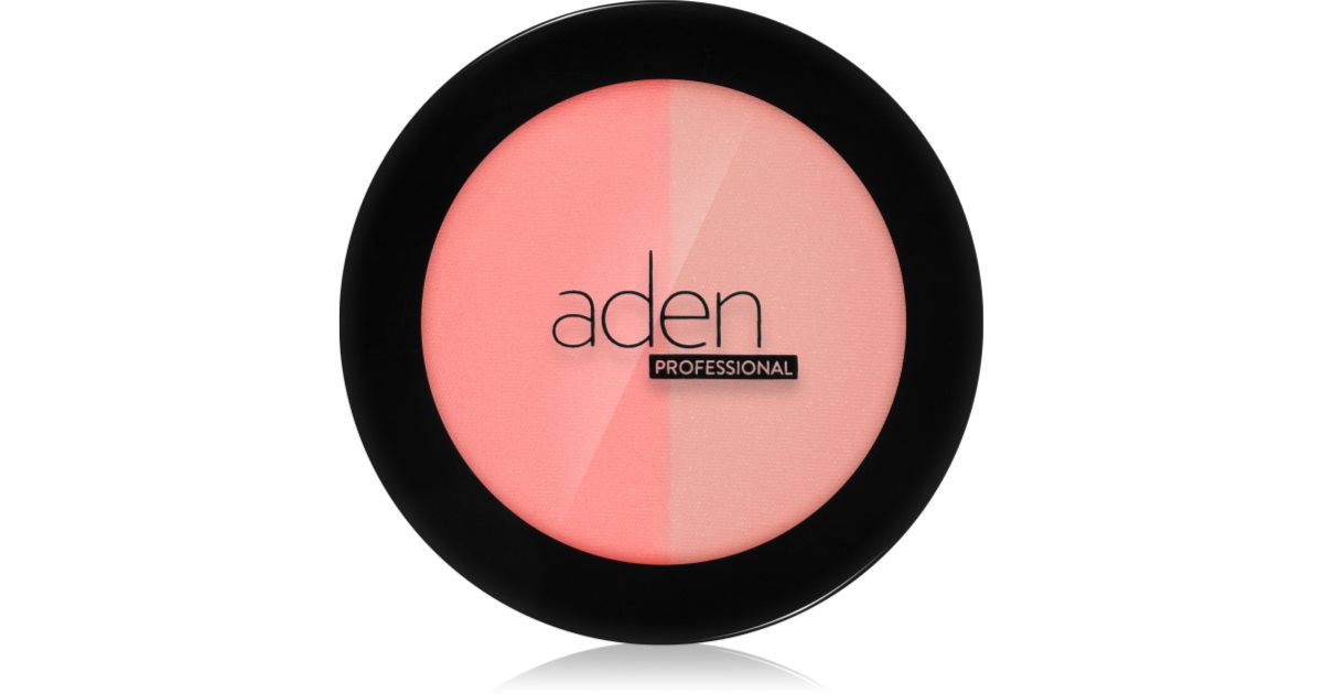 Aden Cosmetics Matt & Glow Blush Duo blush illuminateur | notino.fr