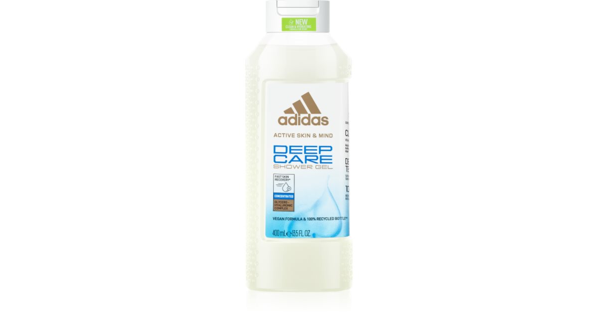 Adidas Deep Care gel douche traitant à l'acide hyaluronique | notino.fr